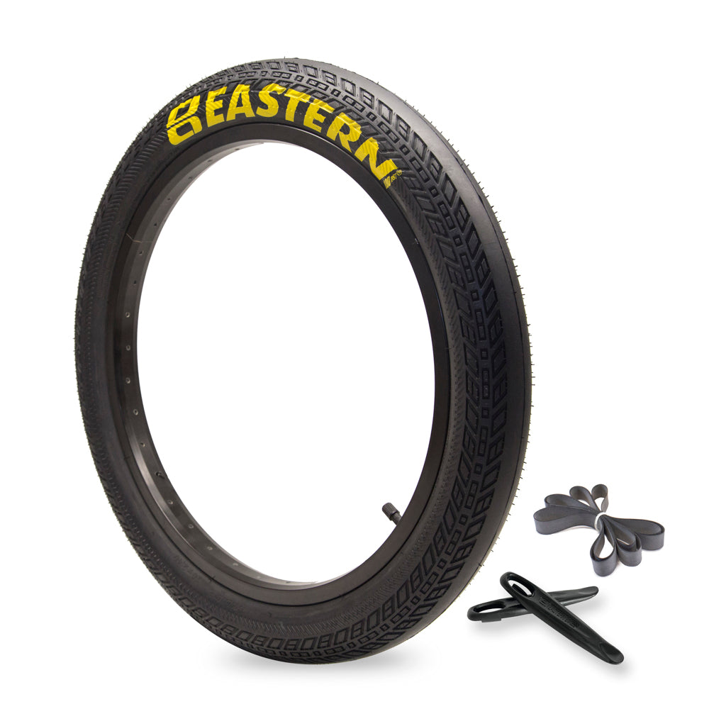 Squealer 20" Tire & Tube Repair Kit - Black/Yellow – Eastern Bikes